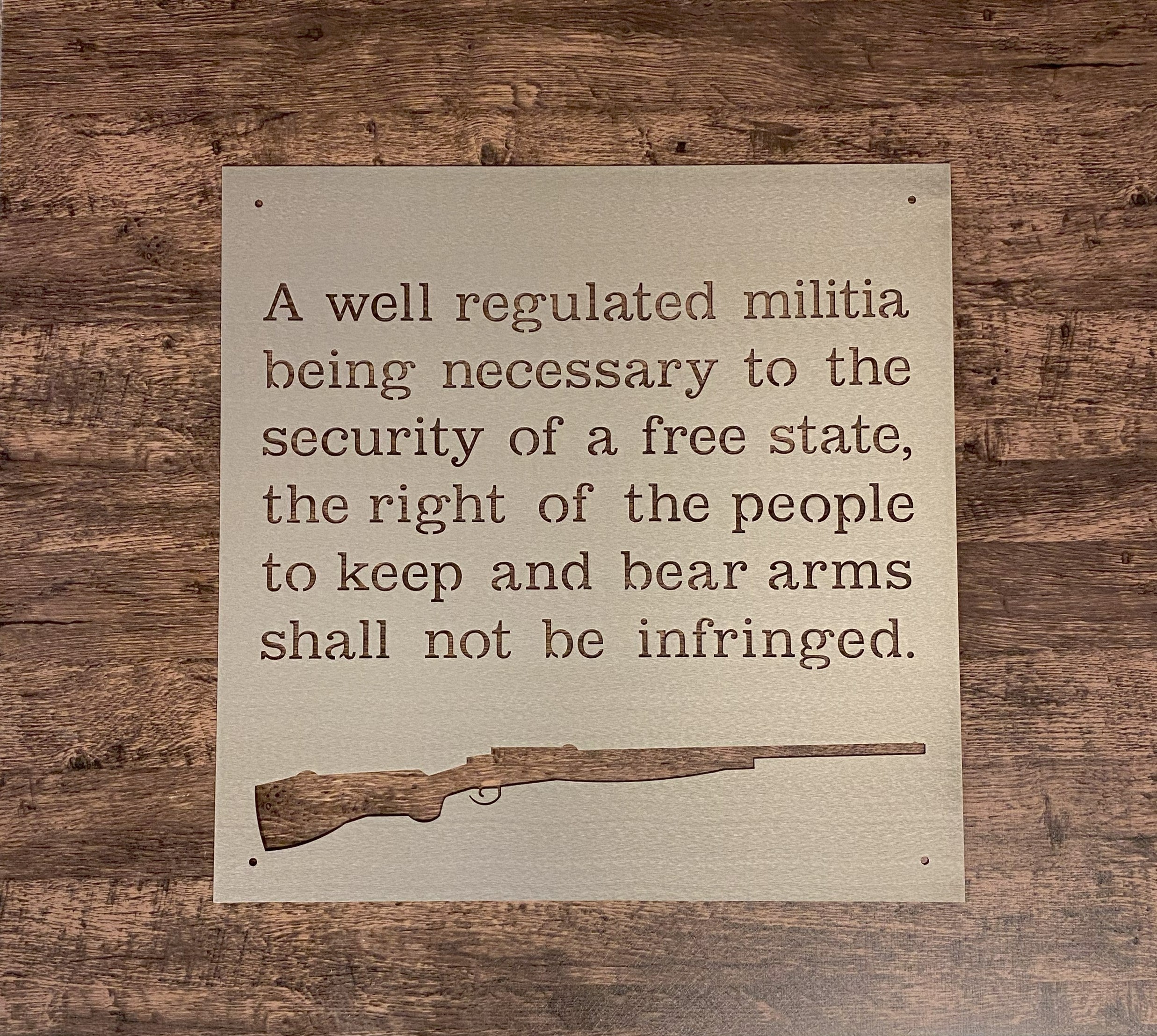 2nd Amendment | JDH Iron Designs